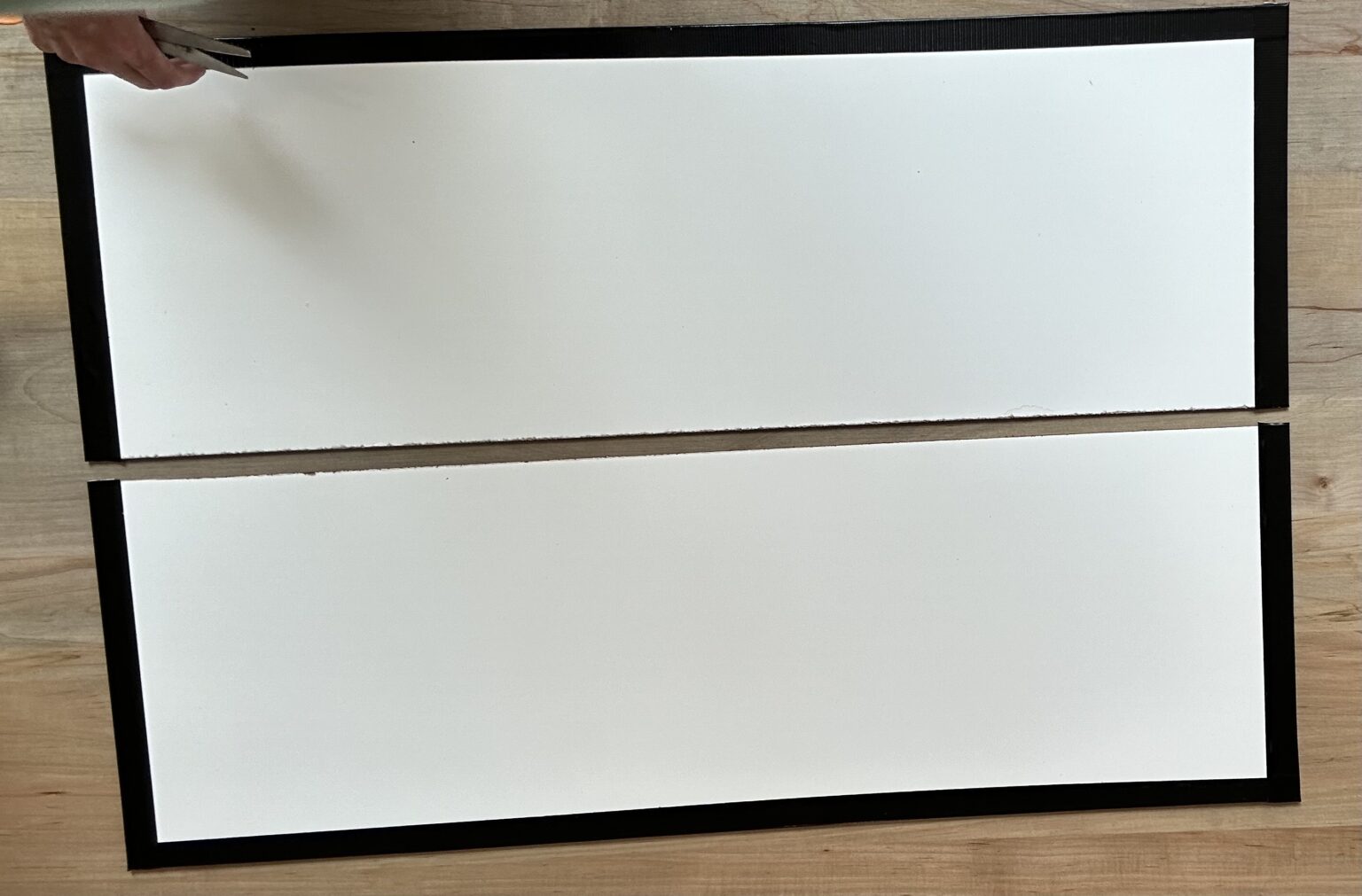 DIY Trifold Dry Erase Board - Devoted to Littles